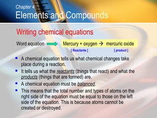 C04 elements and compounds | PPT