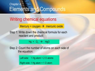 C04 elements and compounds | PPT
