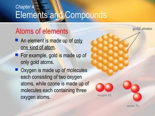 C04 elements and compounds | PPT