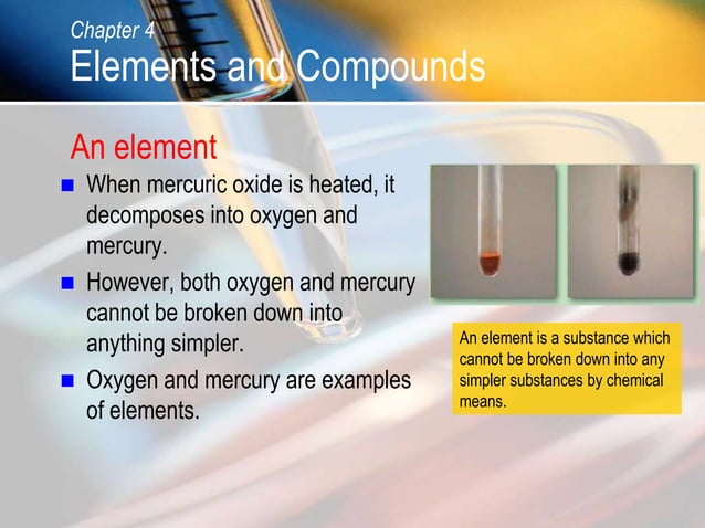 Elements and Compounds | PPT