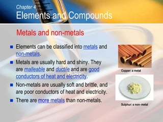 Elements and Compounds | PPT
