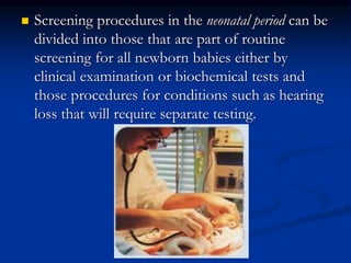 C04 P02 CRITERIA FOR SCREENING TESTS.ppt | Pregnancy | Reproductive Health
