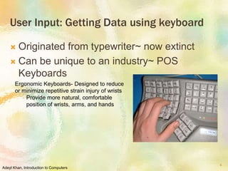 Input and output, the user connection | PPT