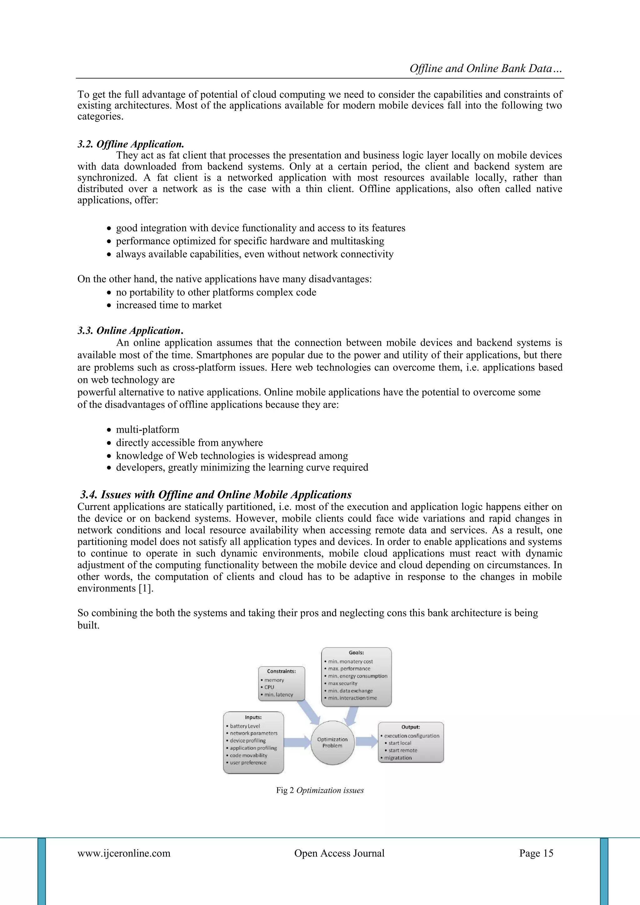Offline and Online Bank Data Synchronization System | PDF | Cloud Computing | Internet