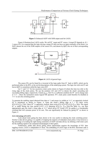 Performance Comparison of Various Clock Gating Techniques | PDF
