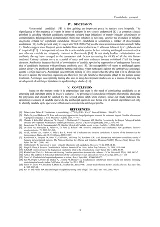 Candiduria: current scenario | PDF