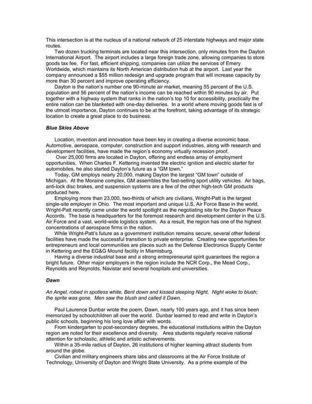 Writing samples | PDF