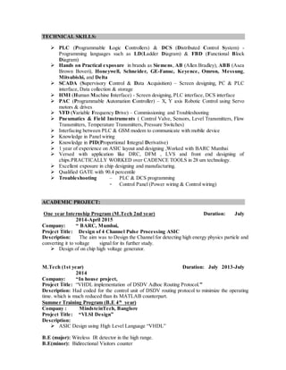 priyasinghresume2 | DOCX