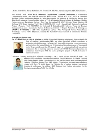 Weka Hertz Clock Based Weka Bits Per Second P.R.B.S Data Array Encryption A.S.I.C For Parallel ...