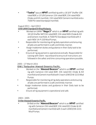 Joseph_Lott_OIM HPHT1 | PDF