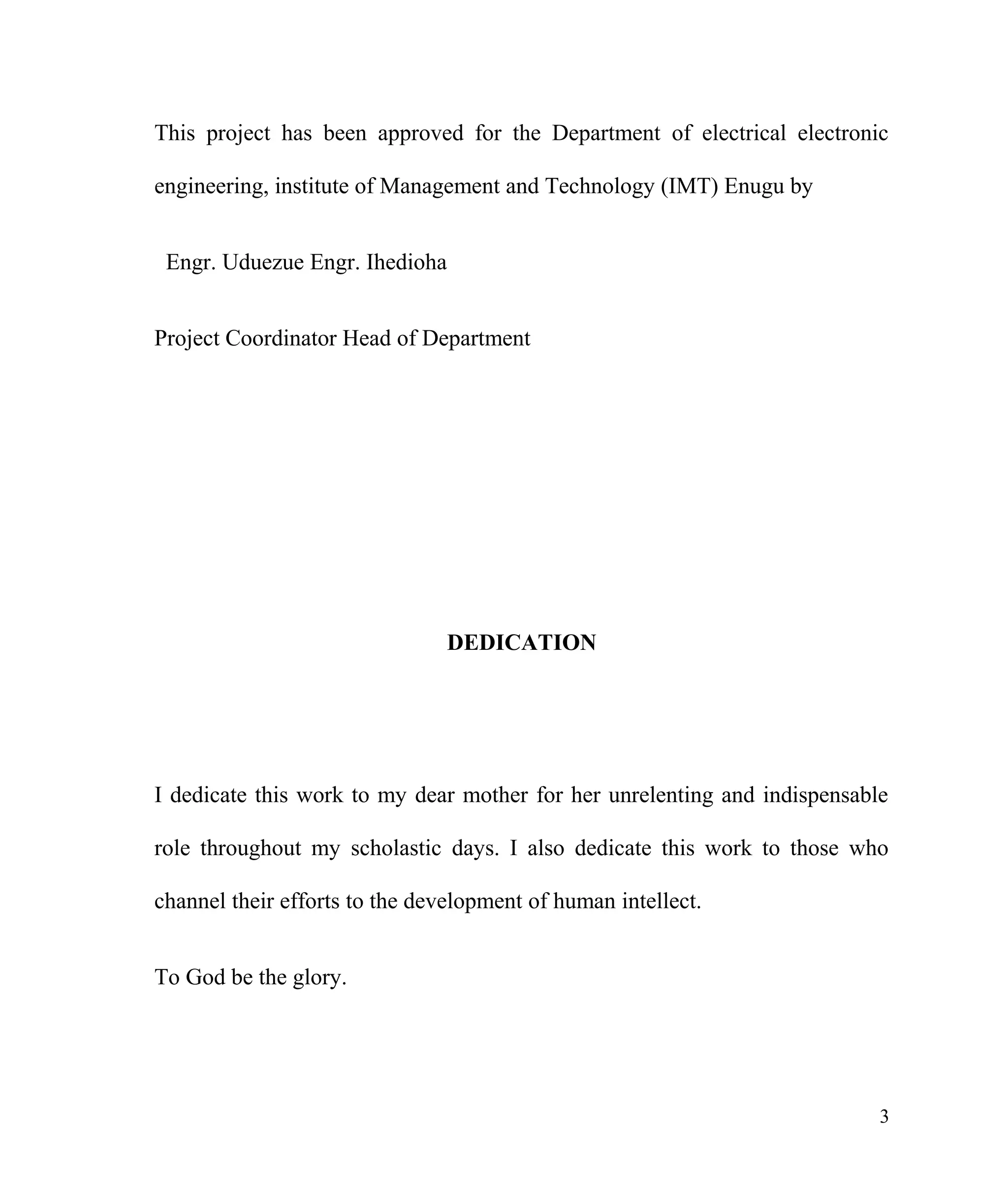 THE DESIGN AND IMPLEMENTATION OF A FOUR – WAY TRAFFIC LIGHT | DOC
