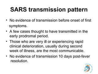 Severe Acute Respiratory Syndrome (SARS), Community Medicine.ppt
