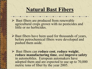 Bast fiber | PPT
