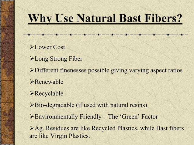 Bast fiber | PPT