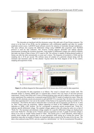 Chracterization of LabVIEW based 16-electrode 2D EIT system | PDF