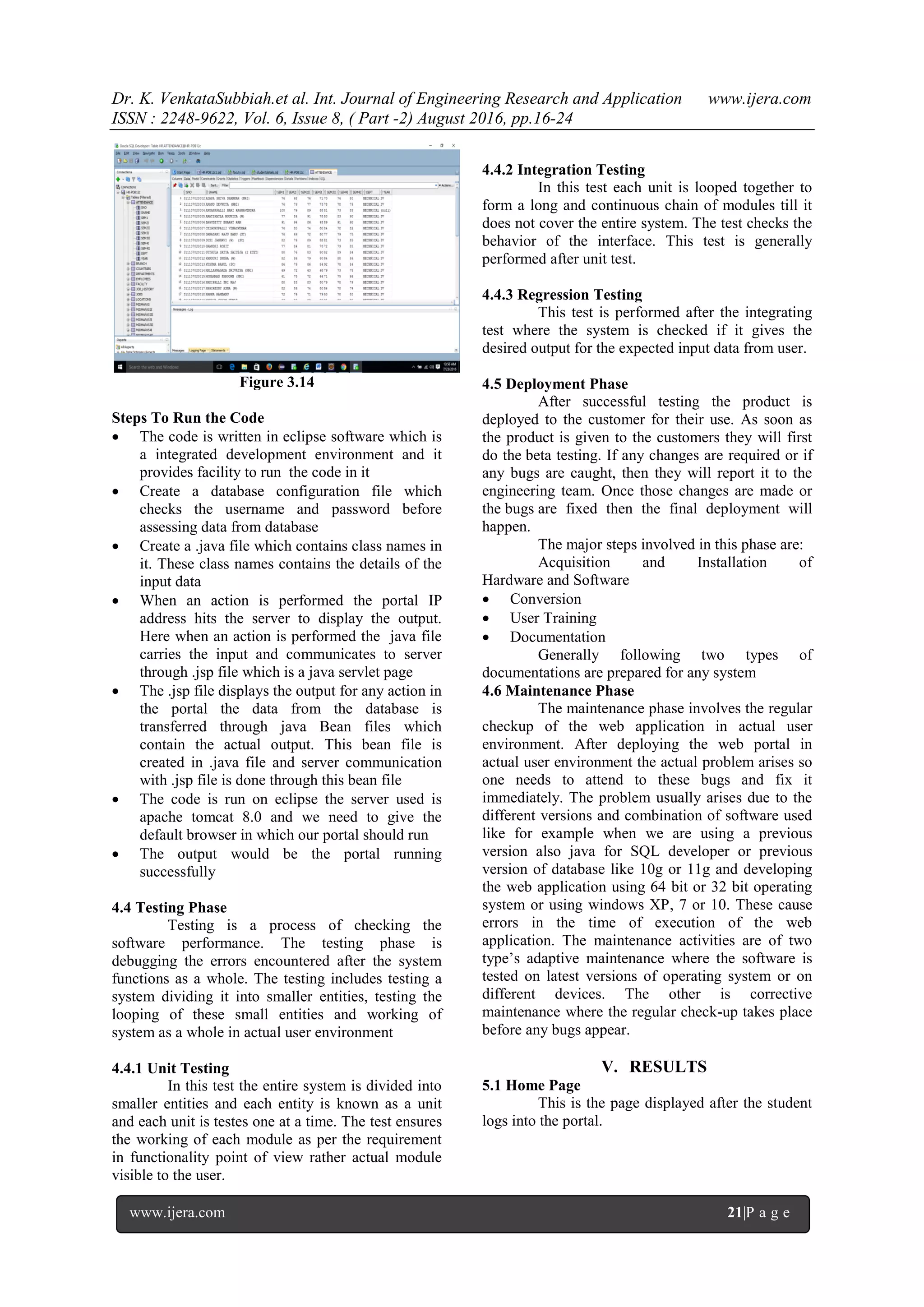 Development of a Student Database Management System for a University | PDF | Databases ...