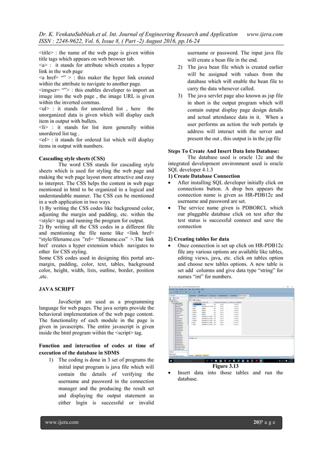 Development of a Student Database Management System for a University | PDF | Databases ...