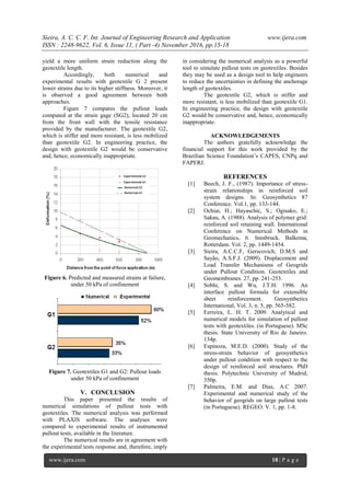 Pullout Behavior of Geotextiles: Numerical Prediction | PDF