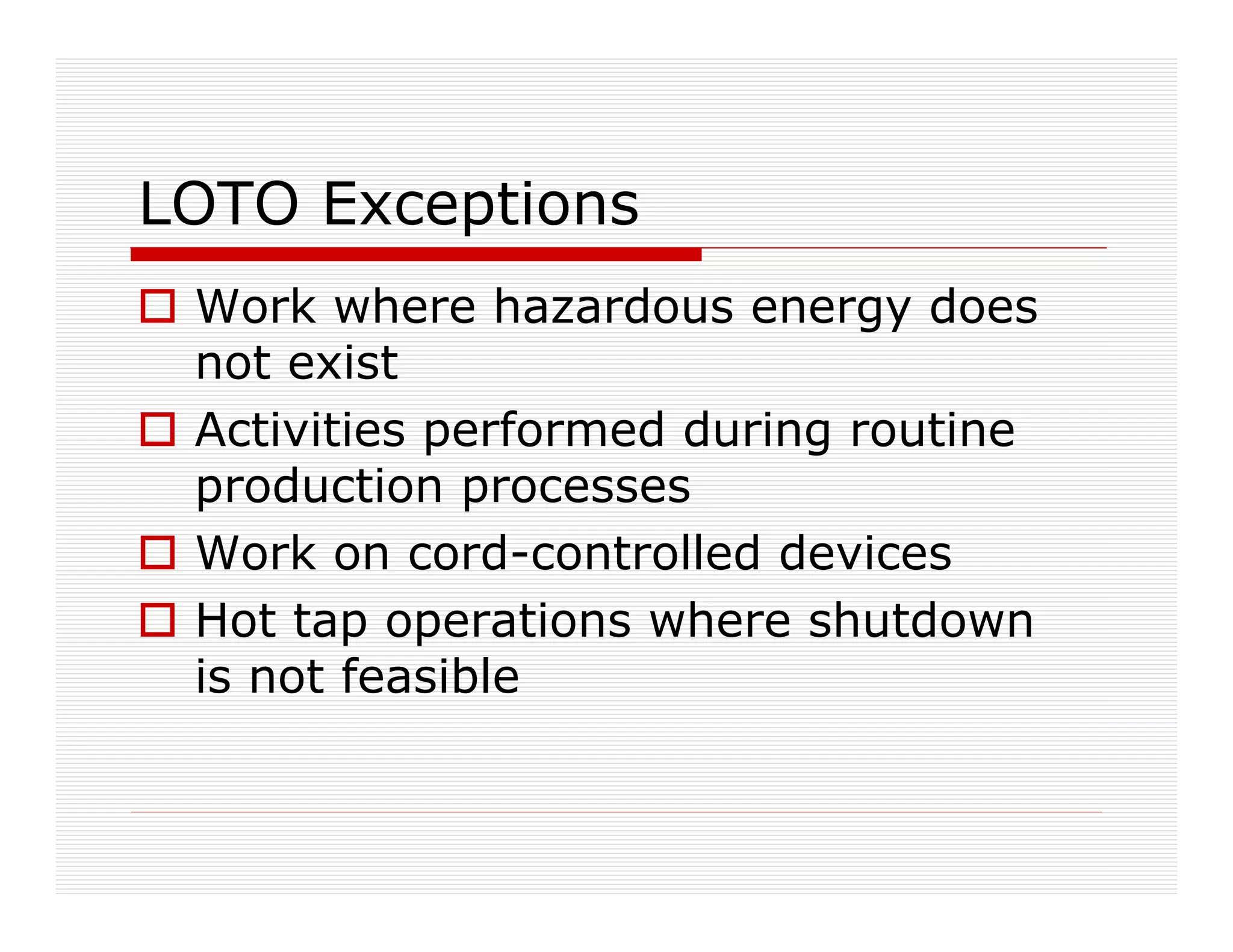 LOCKOUT-TAGOUT-SAFETY PRESENTATION-CONTROL OF HAZARDOUS ENERGY | PDF