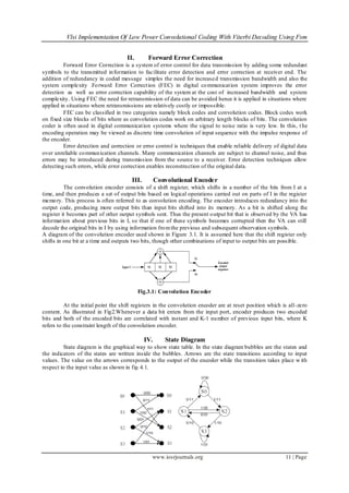 Vlsi Implementation of Low Power Convolutional Coding With Viterbi Decoding Using Fsm | PDF ...