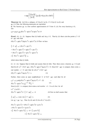 Best Approximation in Real Linear 2-Normed Spaces | PDF