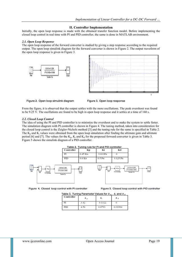 Implementation of Linear Controller for a DC-DC Forward Converter | PDF | Radio Control ...
