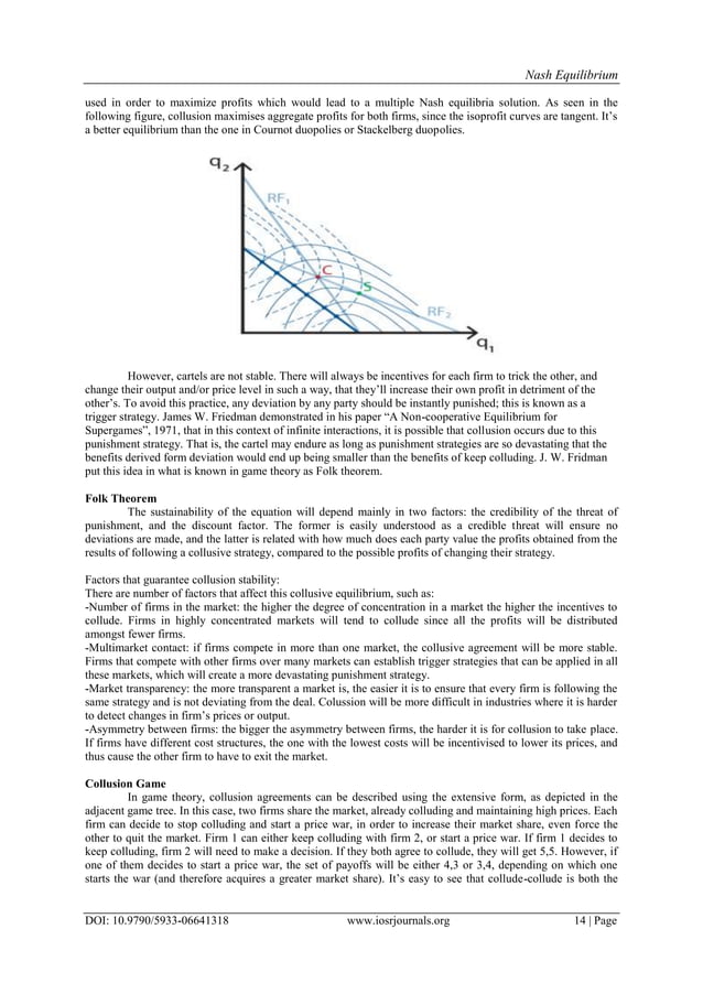 Nash Equilibrium | PDF