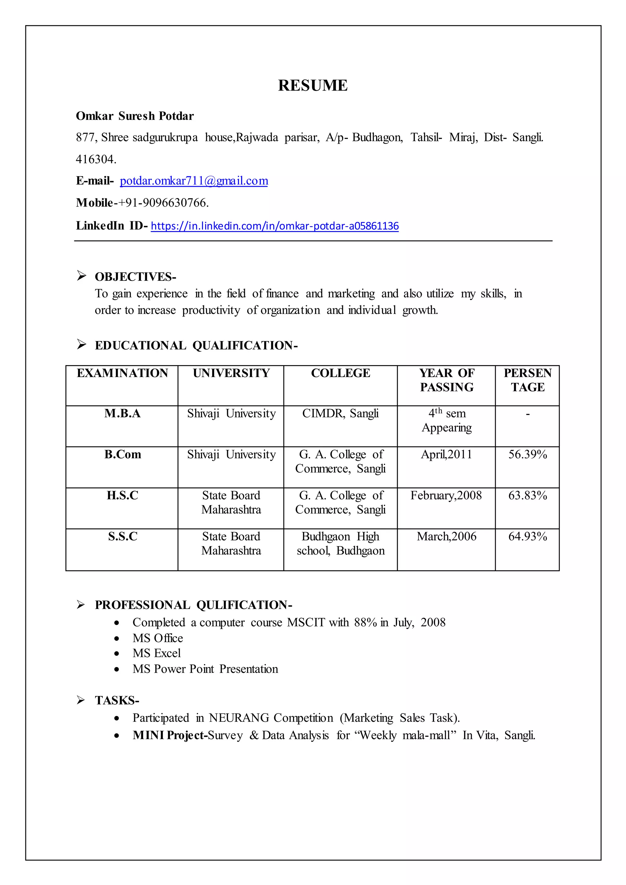 Updated RESUME | DOCX