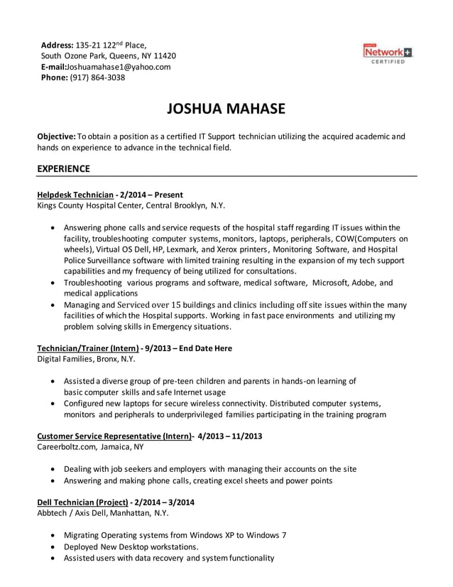 Joshua Mahase Updated By - Wayne | PDF