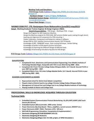 CHANDAN RESUME | DOC