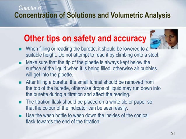 Concentration of Solutions and Volumetric Analysis | PPT