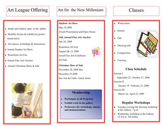 C06sa02,art brochure | PPT