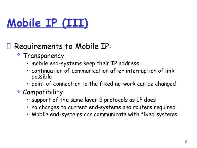 Mobile Ip Mobile Communication Internet Protocol