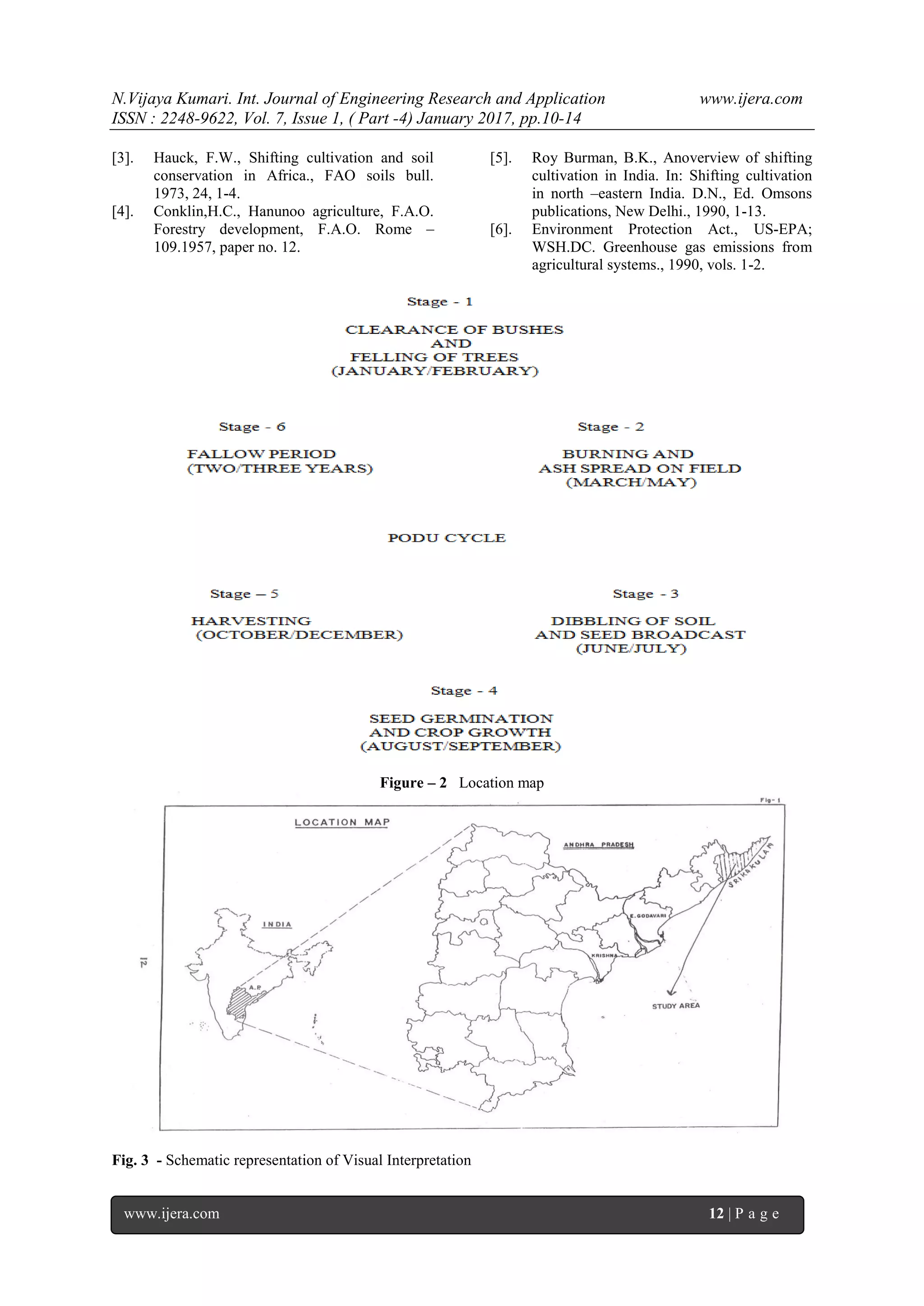 Application of Remote Sensing Techniques for Mapping Shifting Cultivation | PDF