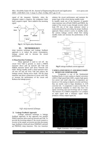 A Design of Sigma-Delta ADC Using OTA | PDF