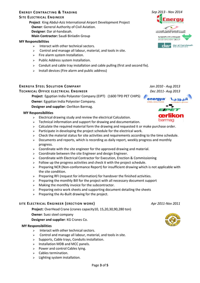 Electrical_Engineer_CV | PDF