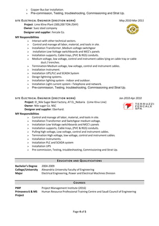 Electrical_Engineer_CV | PDF