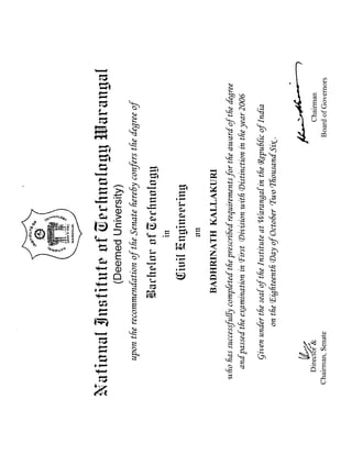 Engineering certificate | PDF
