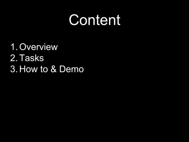 Bolts Framework | PPTX