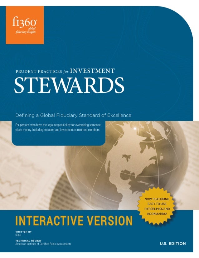 Prudent Practices of Investment Stewards Handbook
