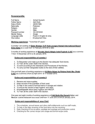 irshad new c.v | DOCX