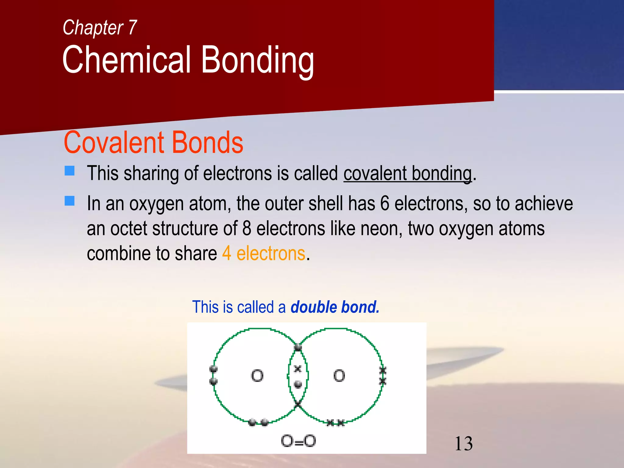 C07 chemical bonding | PPT