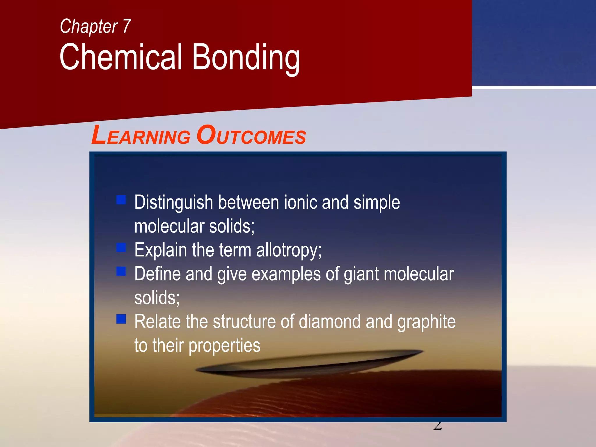 C07 chemical bonding | PPT