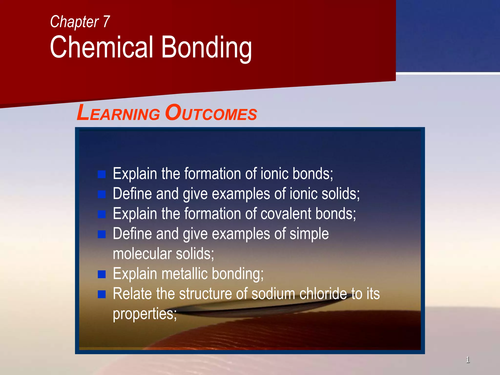 Chemical Bonding | PPT