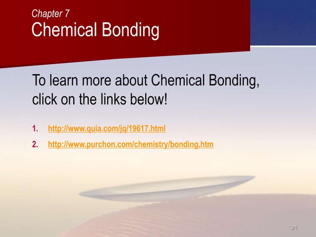 Chemical Bonding | PPT