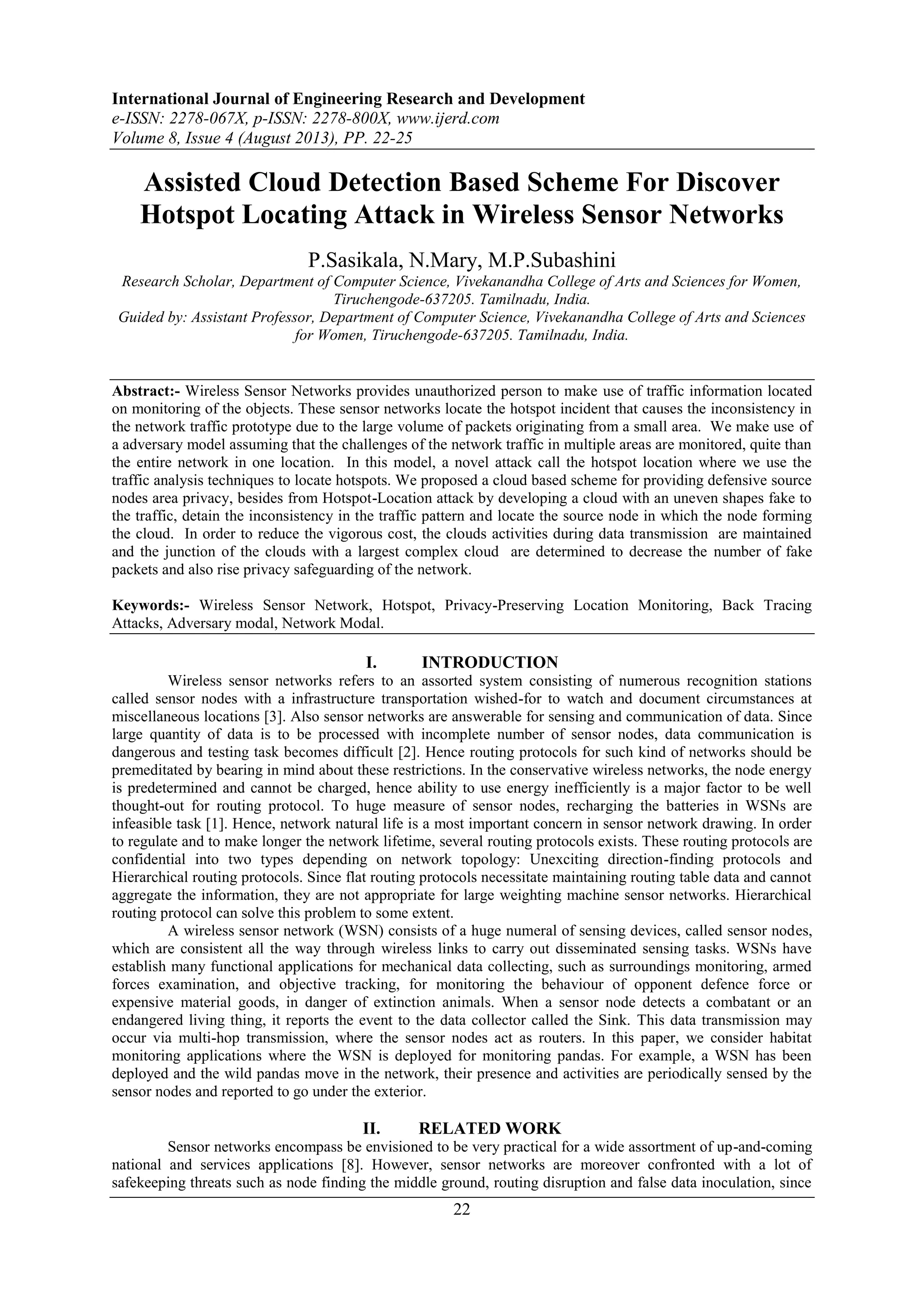 International Journal of Engineering Research and Development (IJERD) | PDF