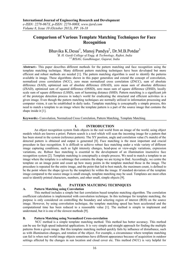 International Journal of Engineering Research and Development (IJERD) | PDF