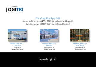 Logitri_yritysesite 2015 | PPT