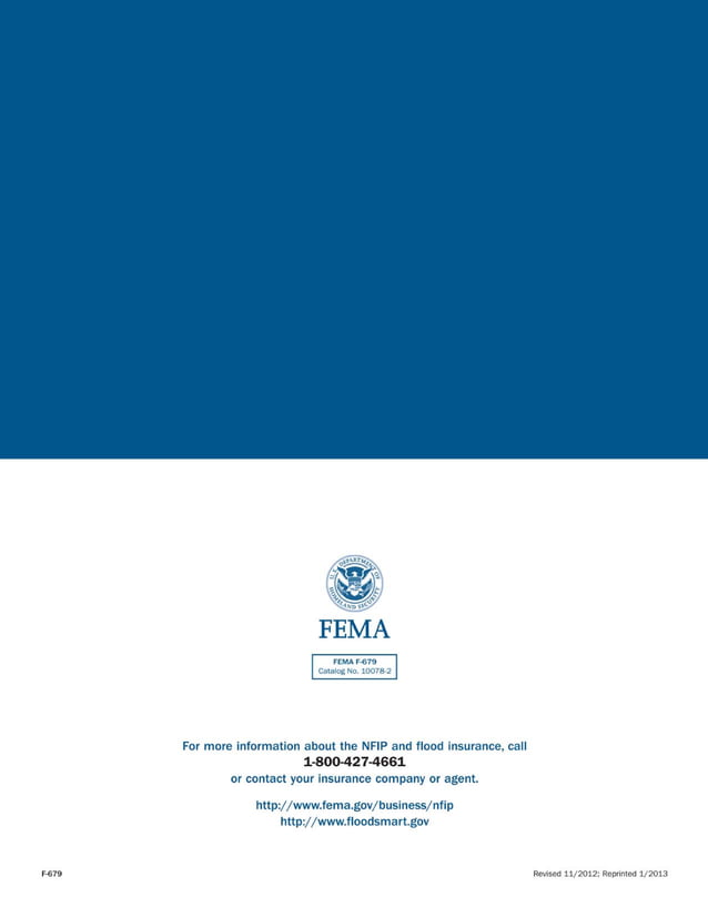 NFIP National Flood Insurance Program | PDF