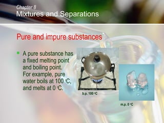 C08 mixtures and separations | PPT